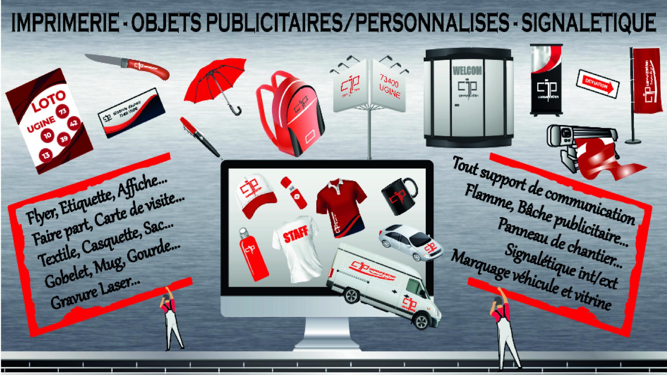 Besoins d'impression papier, objets personnalisés & signalétique à ...